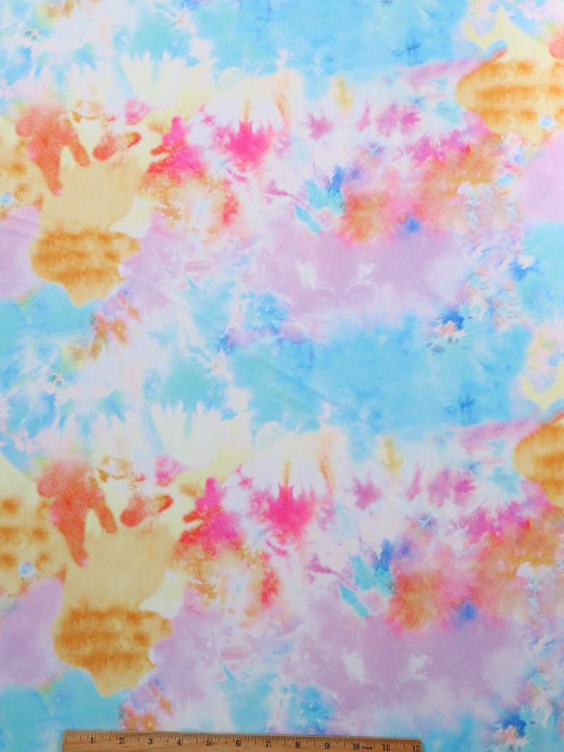 Tie Dye Printed Spandex: Colorful, Durable, and Versatile | Stretch ...